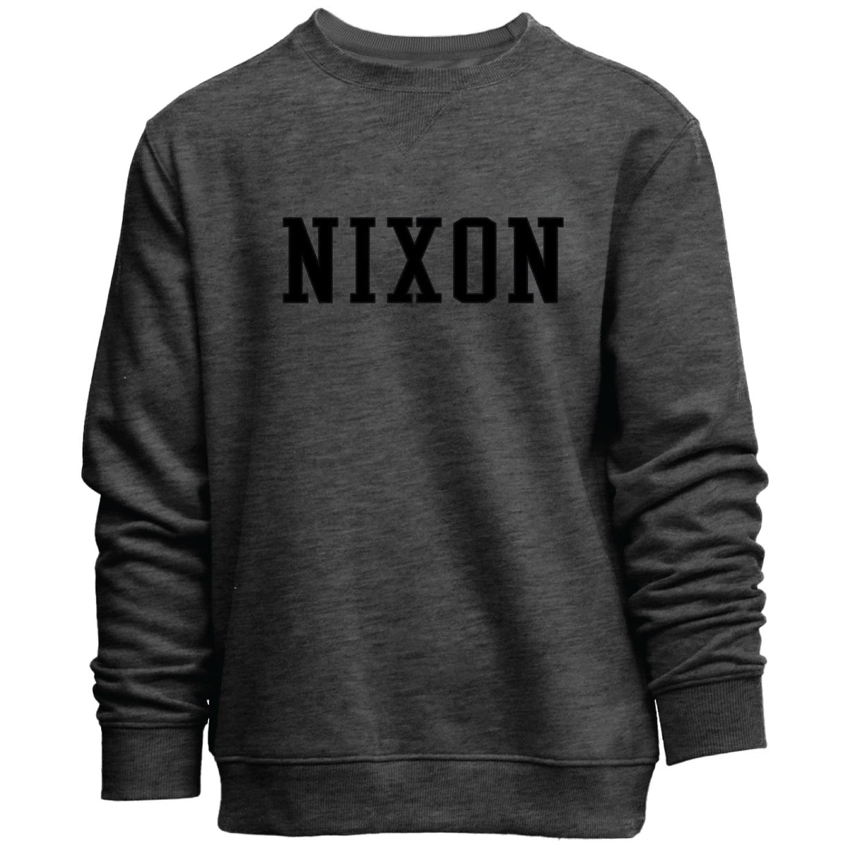 Nixon Crew Sweater - Grey – Nixon Library Museum Store