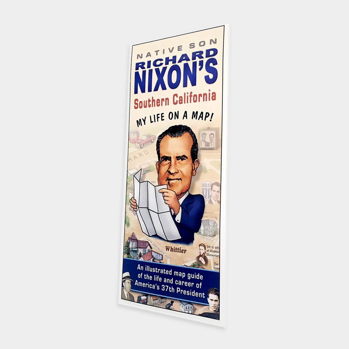 Richard Nixon's Life on a Map – Nixon Library Museum Store